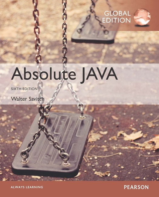 Savitch Absolute Java 6 E Ge